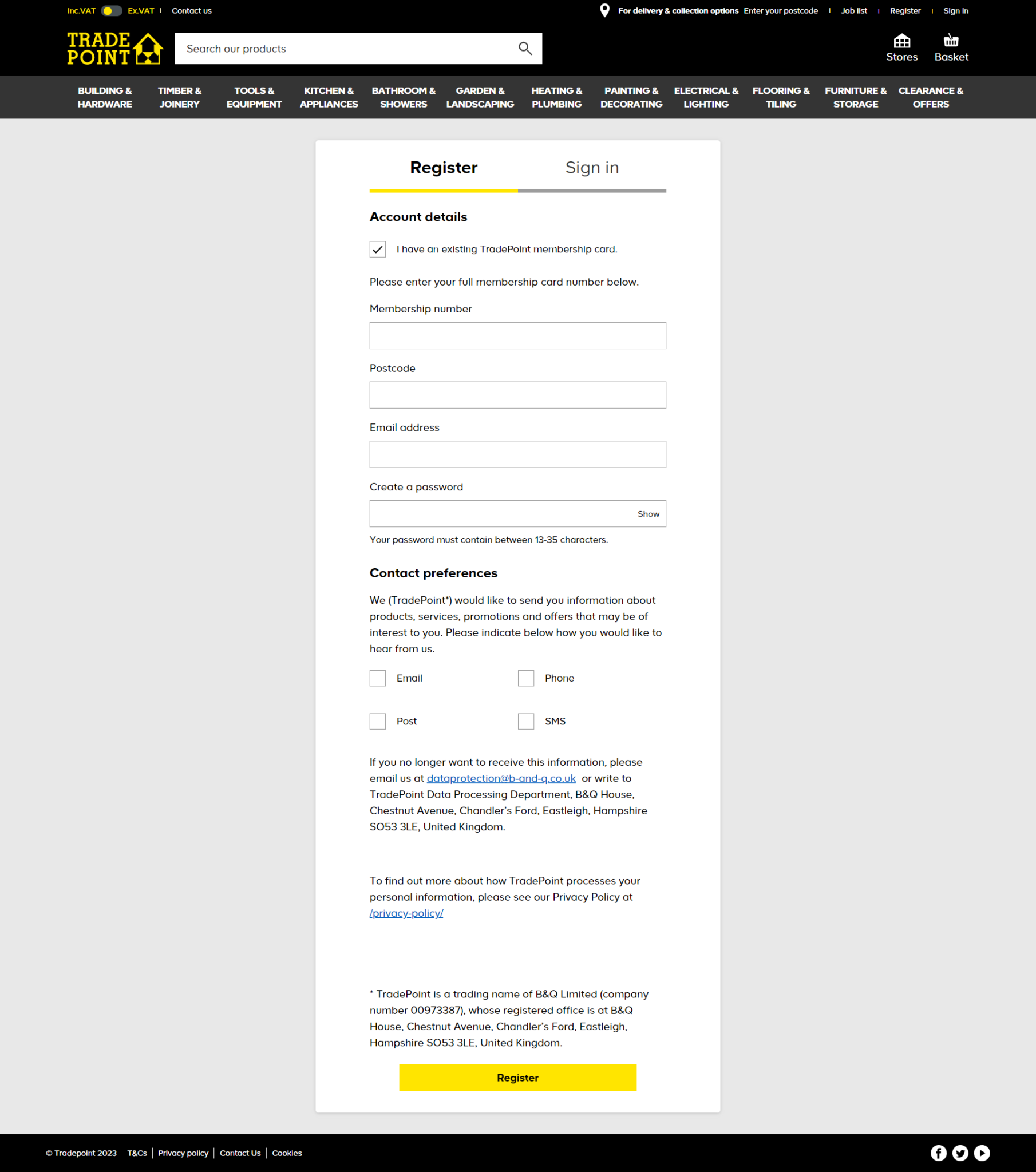 Creating Your Digital TradePoint Card - HomePro